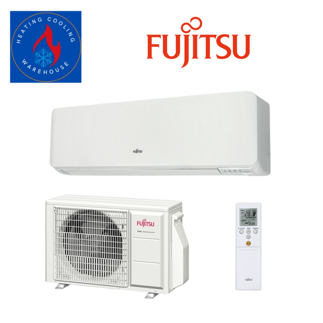 FUJITSU LIFESTYLE RANGE 2.5 KW SPLIT SYSTEM – HeatingCoolingWarehouse